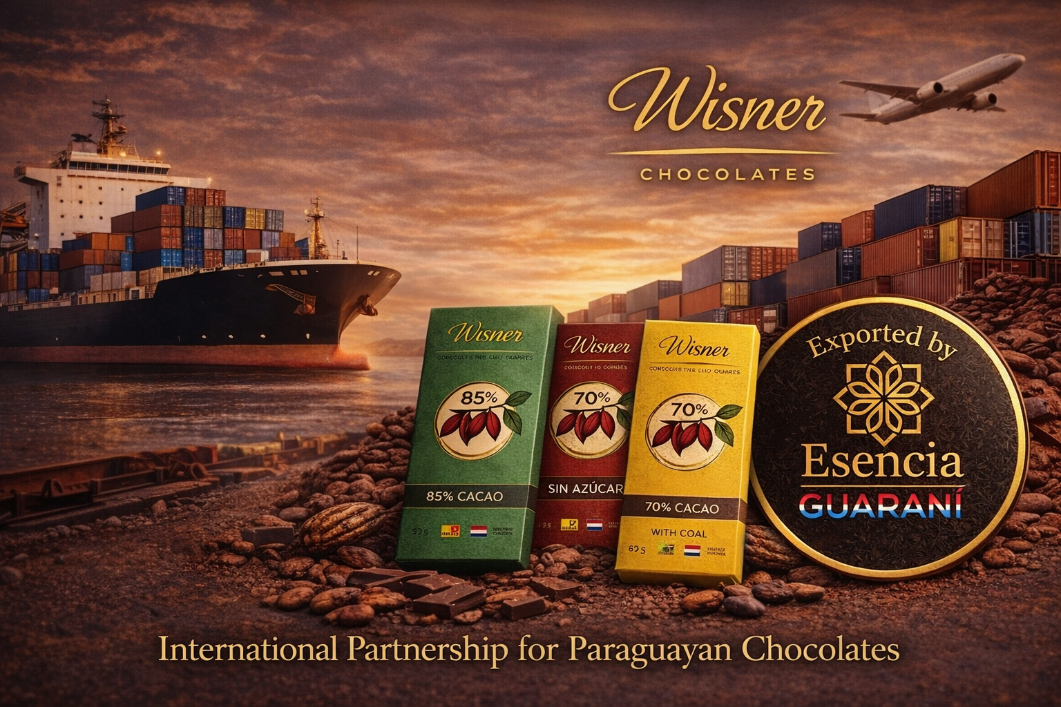 Wisner Chocolates Premium del Paraguay – Esencia Guaraní EAS
